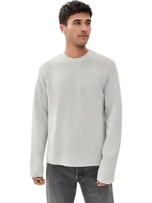 THEORY Crew Neck Cotton Sweater