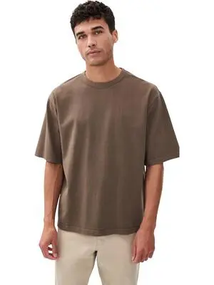 LEVI'S Heavyweight Loose Tee - Maitake Brown