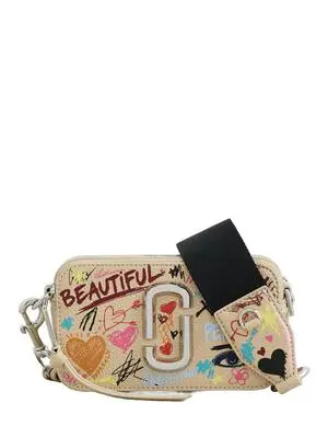Marc Jacobs The Snapshot Bag - Beige Multi