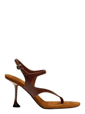 Proenza Schouler Tee 85 Thong Sandal Brown