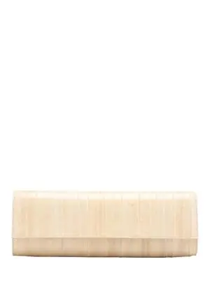 Proenza Schouler Hex Clutch Ivory