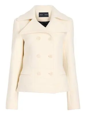 Proenza Schouler Romane Wool-blend Jacket - White