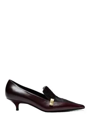 Proenza Schouler Haircalf Slash Loafer - Burgundy