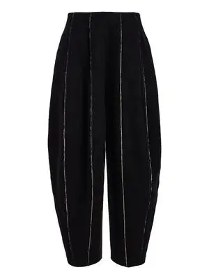 ASHLYN Pallin Virgin Wool Pants - Black