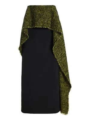 ASHLYN Willa Asymmetric Maxi Skirt - Multi
