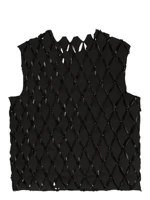 CHORUS Pascal Cutwork Top - Black