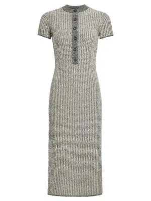 ALTUZARRA Artie Cotton-Blend Midi Dress
