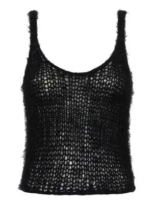 Gabriela Hearst Nur Knit Tank Top - Black