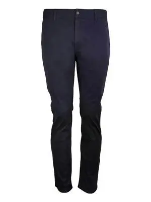 BOSS Slim-fit Chinos In Printed Stretch-cotton Twill