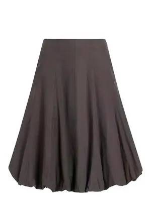 Proenza Schouler White Label Kyra Skirt Brown