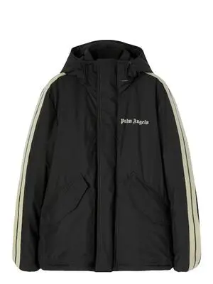 Palm Angels Track Ski Jacket - Black/white