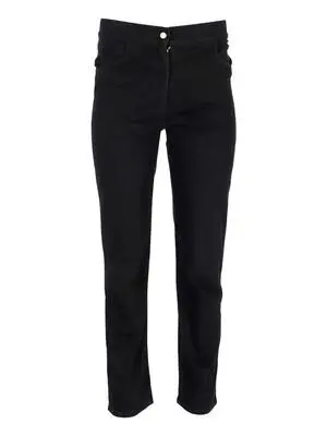 Balmain Button-fastening Skinny Jeans - Black