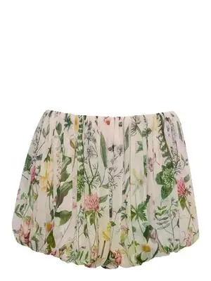 Cara Cara Bloom Floral-print Shorts - Pink