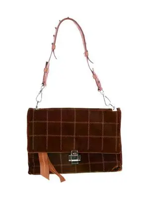 N°21 Flap-closure Shoulder Bag - Brown