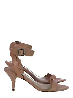 LOEFFLER RANDALL Reina Leather Sandals - Neutrals