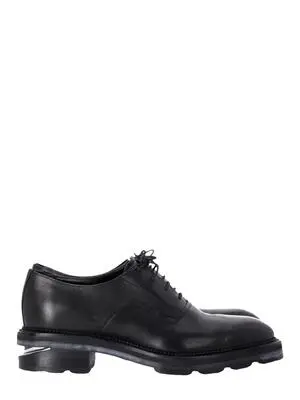 ALEXANDER WANG Andy Leather Oxford Shoes - Black