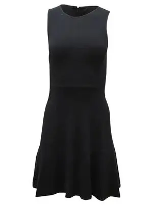 Theory Sleeveless Mini A-line Dress - Black