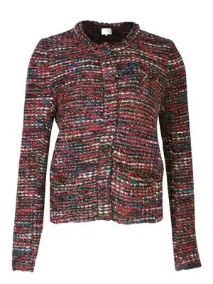 IRO PARIS Tweed Jacket - Red