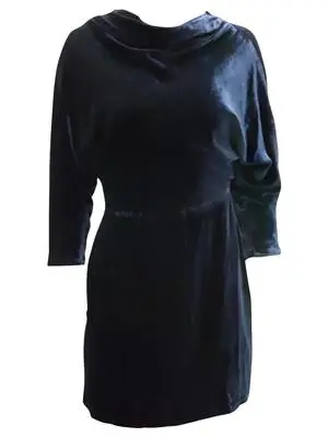 A.L.C. Marin Velvet Dress - Blue