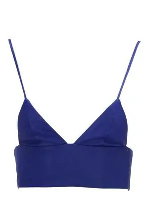 ALEXANDER WANG V-neck Top - Blue