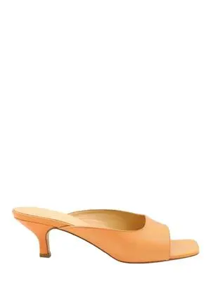 By Far Kosara Open Toe Sandals - Orange