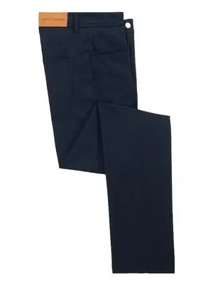 SCOTT BARBER Sonoma Twill Five-Pocket Pants