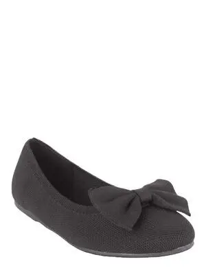 Tahari Bow Flat - Black