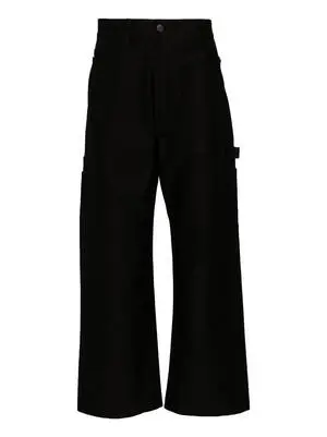 Junya Watanabe Logo Trousers - Black