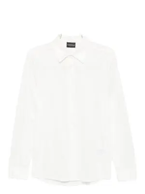 Emporio Armani Cotton Blend Shirt - White