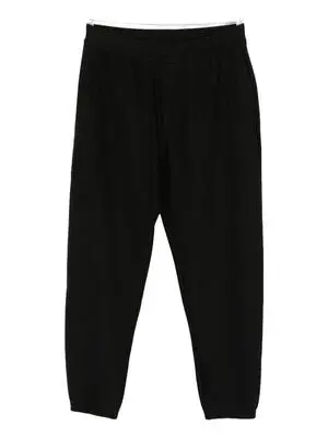 Emporio Armani Cotton Blend Sweatpants - Black