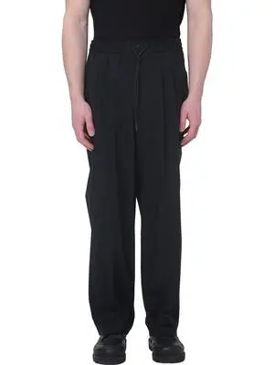 PT TORINO Tailored Trousers With Drawstring Detail - Black