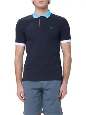 SUN 68 Polo Shirt - Navy