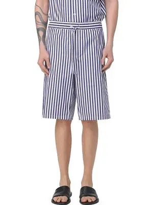 Dolce & Gabbana Stretch Cotton Knee-length Shorts - Striped