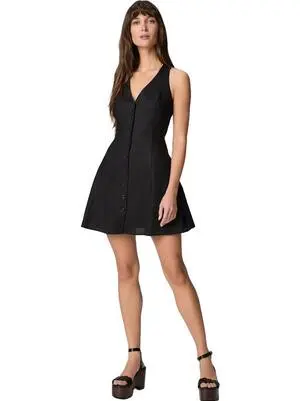 Paige Raye Mini Dress - Black