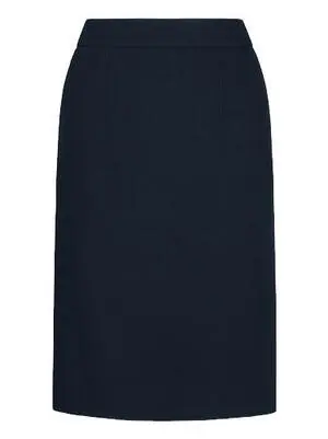 Oscar De La Renta Wool-blend Pencil Skirt - Red