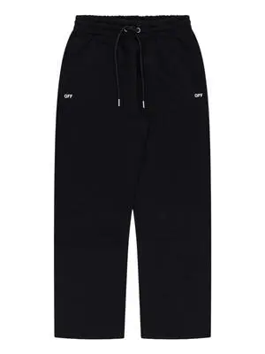 Off-White Spray Can Diagonal Sweatpants - Black