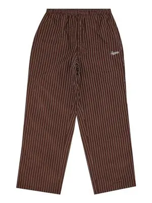 Supreme Reflective Pinstripe Track Pant - Brown