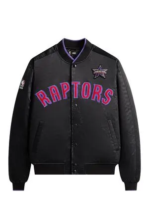 Kith For Nba All-star Toronto Raptors Bomber Jacket - Black