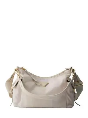 Prada Explore Large Nappa Leather Bag - Neutrals