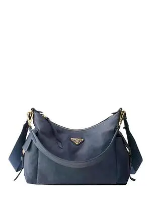 Prada Explore Large Nappa Leather Bag - Blue