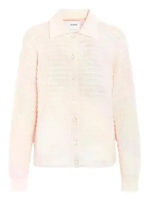 BARRIE Embossed Knitwear Shirt - Pink