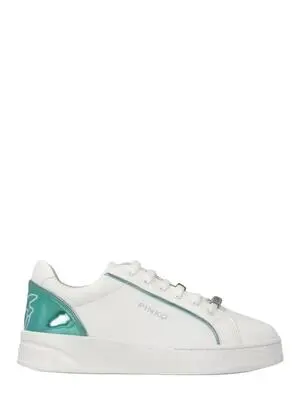 Pinko Lace-up Sneakers - White