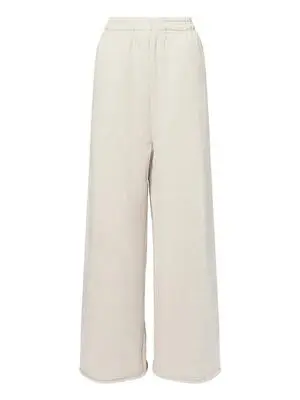 ENTIRE STUDIOS Straight-leg Relaxed-fit Cotton Jogging Bottoms - Off White