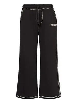 True Religion Super T Baggy Cotton-blend Jogging Bottoms - Jet Black