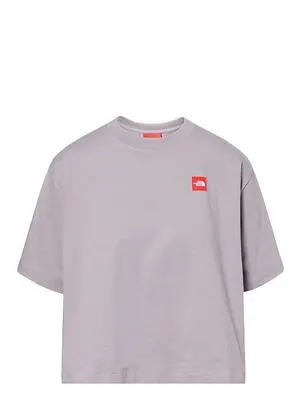 The North Face Boxy-fit Cotton-jersey T-shirt - Transcendent Grey