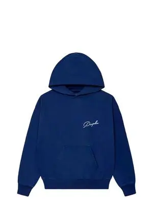 PURPLE BRAND Hooded Pocket Sweater - Blue