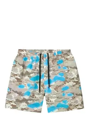 PURPLE BRAND Camouflage Short - Neutrals