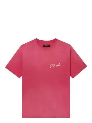 PURPLE BRAND Logo-print T-shirt - Pink