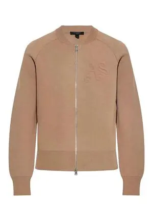 ALLSAINTS Sonny Zip-up Cardigan - Brown