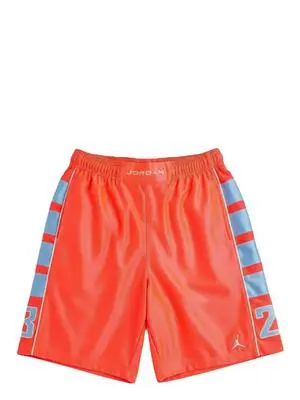 JORDAN Jordan Brooklyn Cat Scratch Shorts Hot Lava/blue Chill/sail